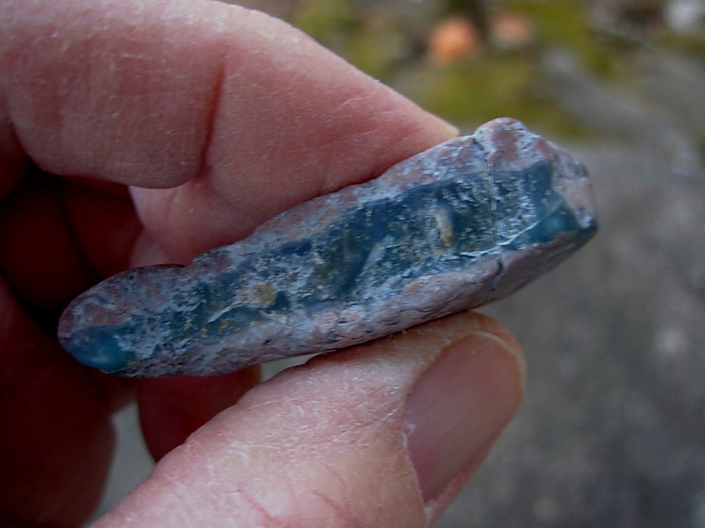 Needles Blue Agate - Spirit Rock Shop
