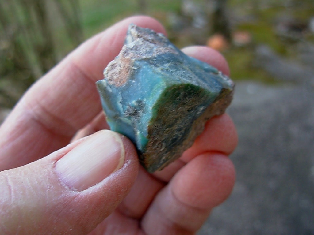 Needles Blue Agate - Spirit Rock Shop