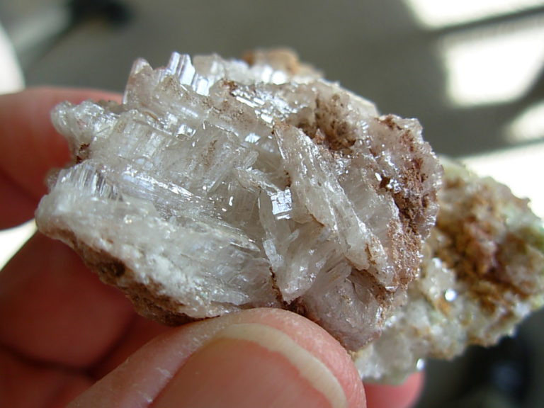 Gypsum Selenite with Matrix from Nevada - Spirit Rock Shop