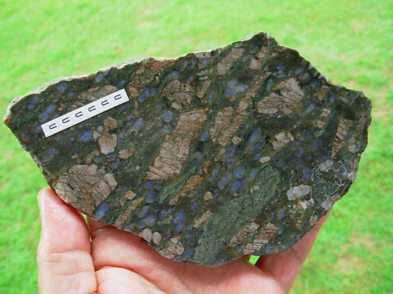 Opal and Feldspar taper cut Slab from Brazil - Spirit Rock Shop