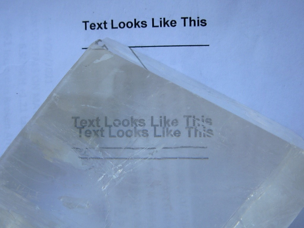 Calcite Iceland Spar /Optical Calcite – Spirit Rock Shop