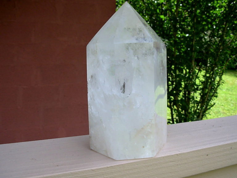Extra Large Natural Quartz Crystal Point - Spirit Rock Shop