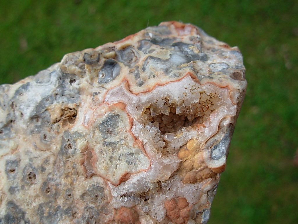 Crazylace Agate End Cut Display Slab (Polished One Side) - Spirit Rock Shop Crazylace Agate End Cut Display Slab (Polished One Side) - Spirit Rock Shop