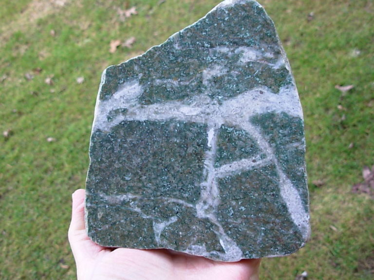 Fuchsite Quartz Thick Display Slab from Australia (Polished One Side ...