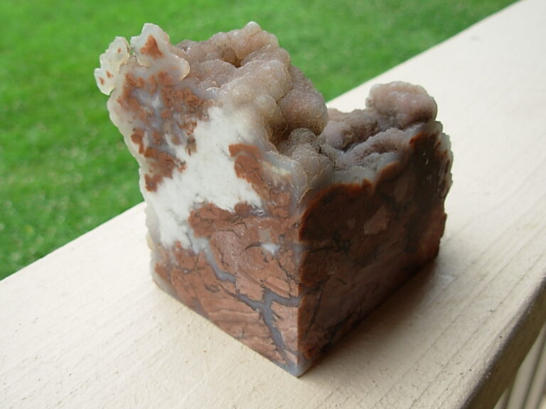 Youngite 3 Rough Specimen with 3 Cut Faces - Spirit Rock Shop