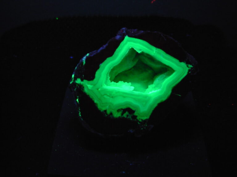 Polished Face Fluorescent Dugway Geode Half 60 - Spirit Rock Shop