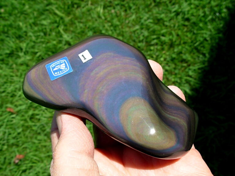 Polished Freeform Rainbow Obsidian1 - Spirit Rock Shop